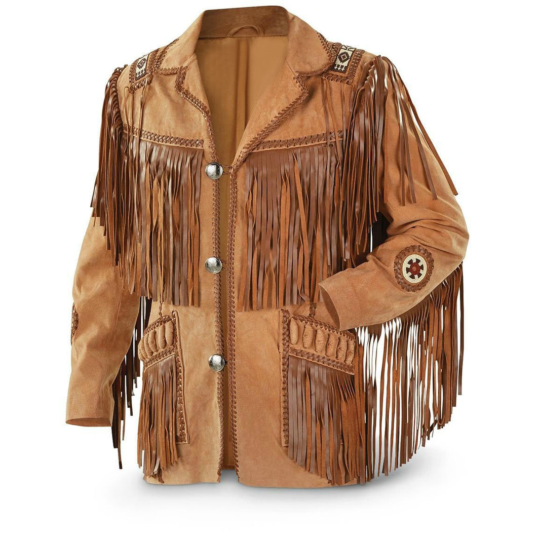 Western Fringe Jackets For Men – NativeEagleStore