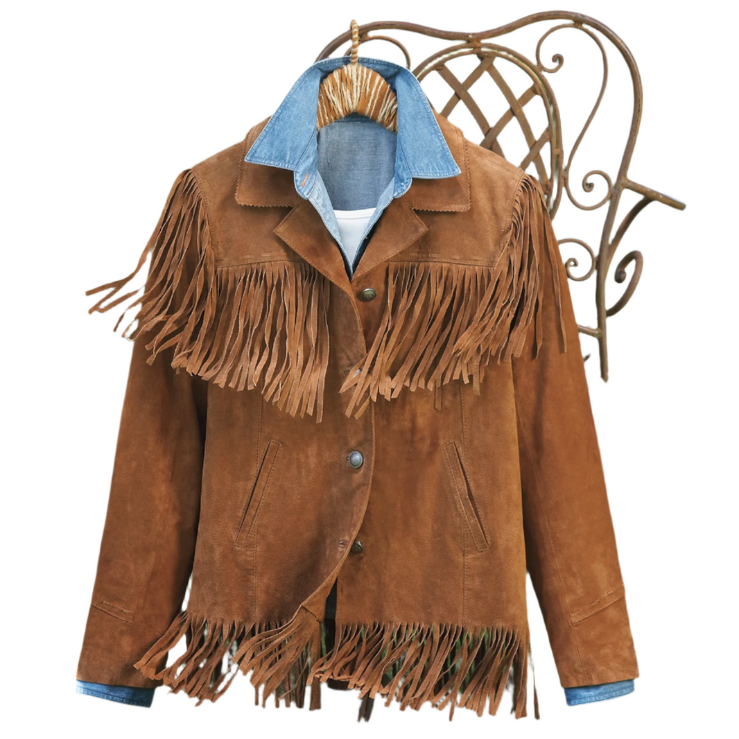 Western Fringe Jackets For Woman – NativeEagleStore