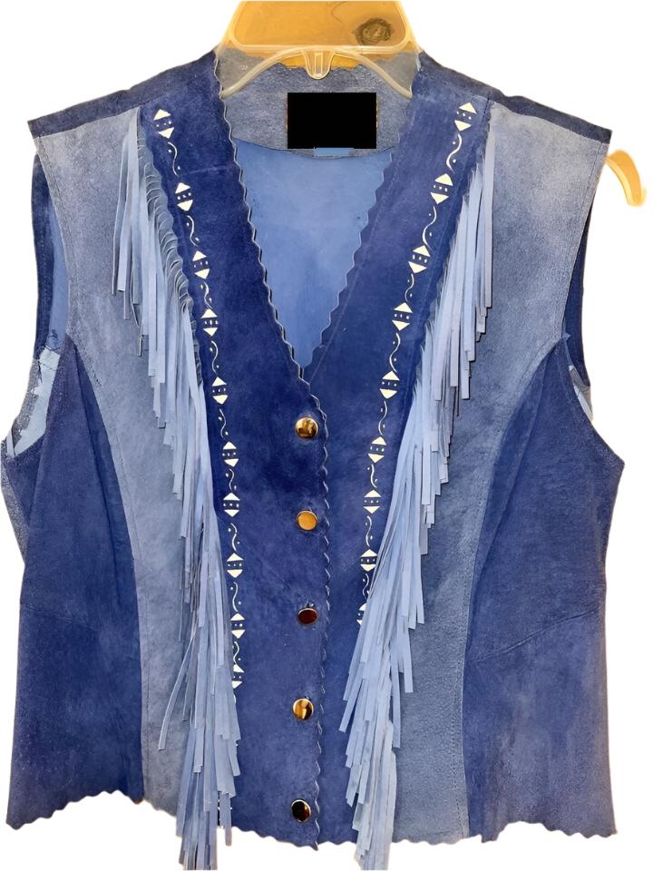 Western Fringe Vest For Woman – NativeEagleStore