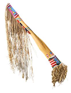 Native American Beaded Style Rifle Scabbard Leather Sheath Fringe NRF1 ...